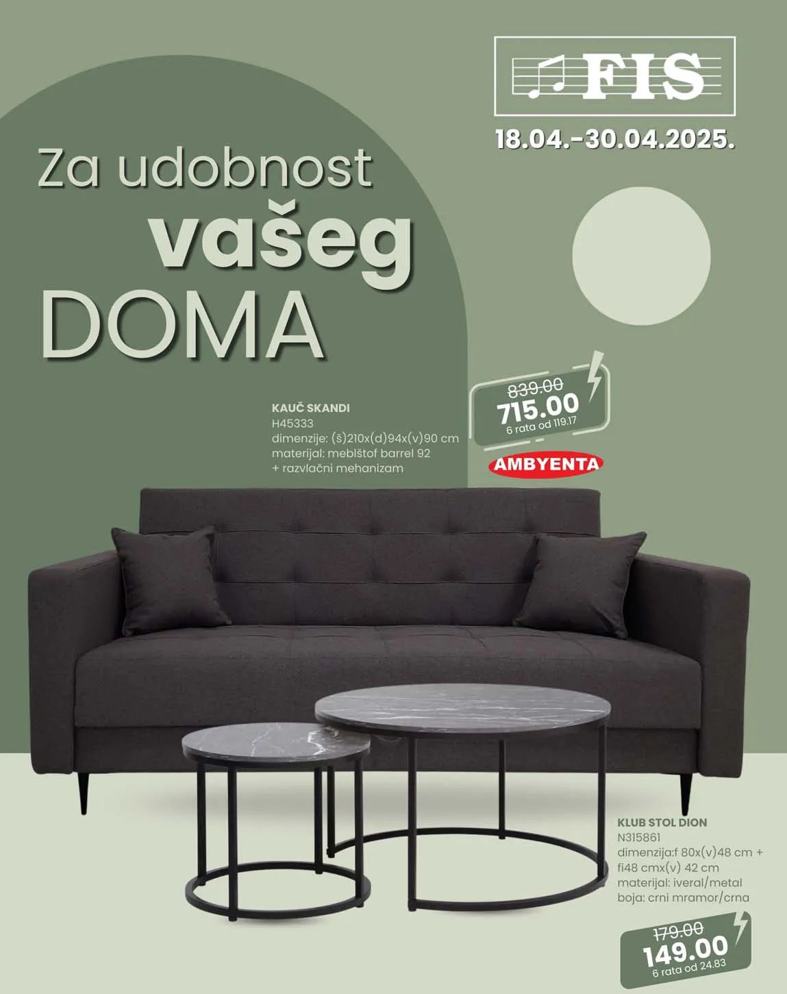 Fis Katalog - Kataloška ponuda hrana, tehnika i namještaj